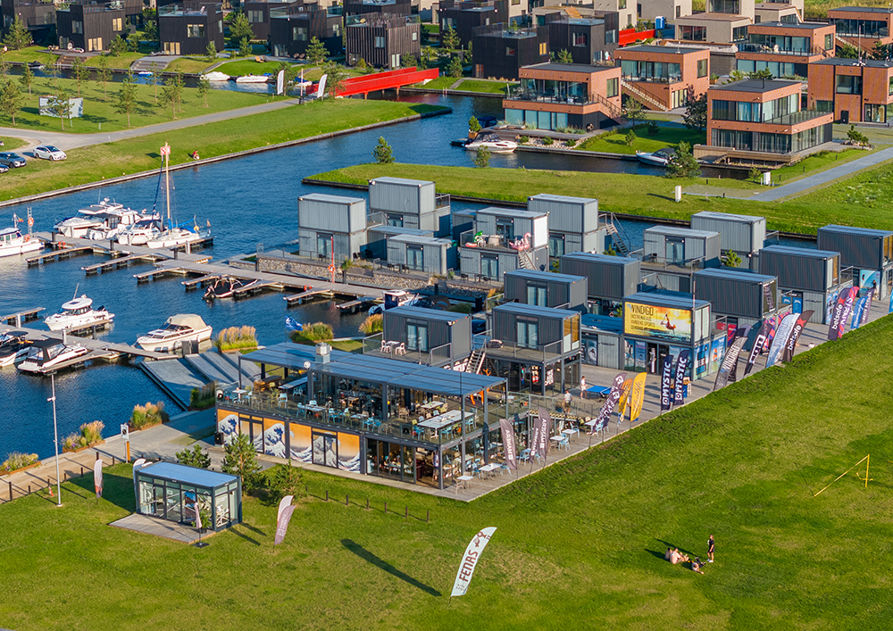 Aqua urban fabric SALOS-1 in Svencele | EUmies Awards