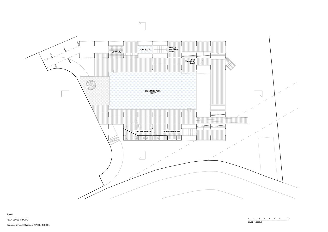 Open air swimming pool FLOW | EUmies Awards
