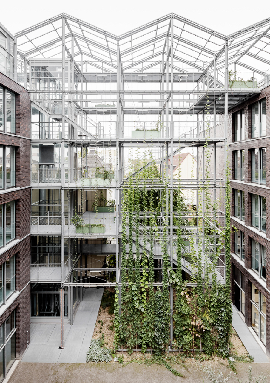 Administrative Building with Integrated Rooftop Greenhouse | EUmies Awards