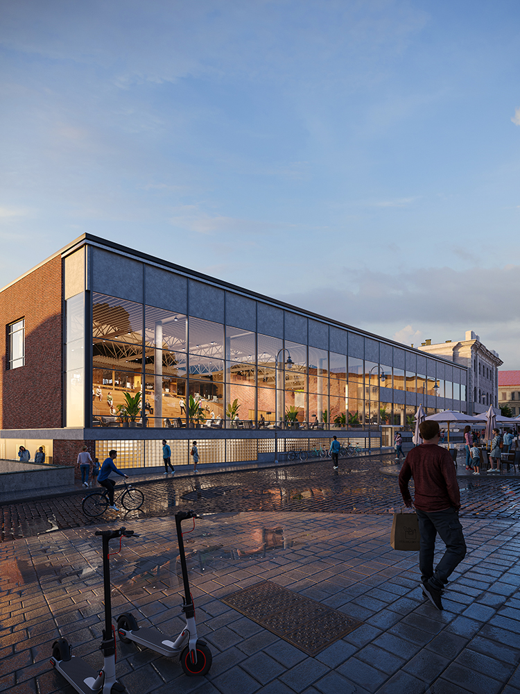 Reconstruction of Vilnius central post office into ISM university ...