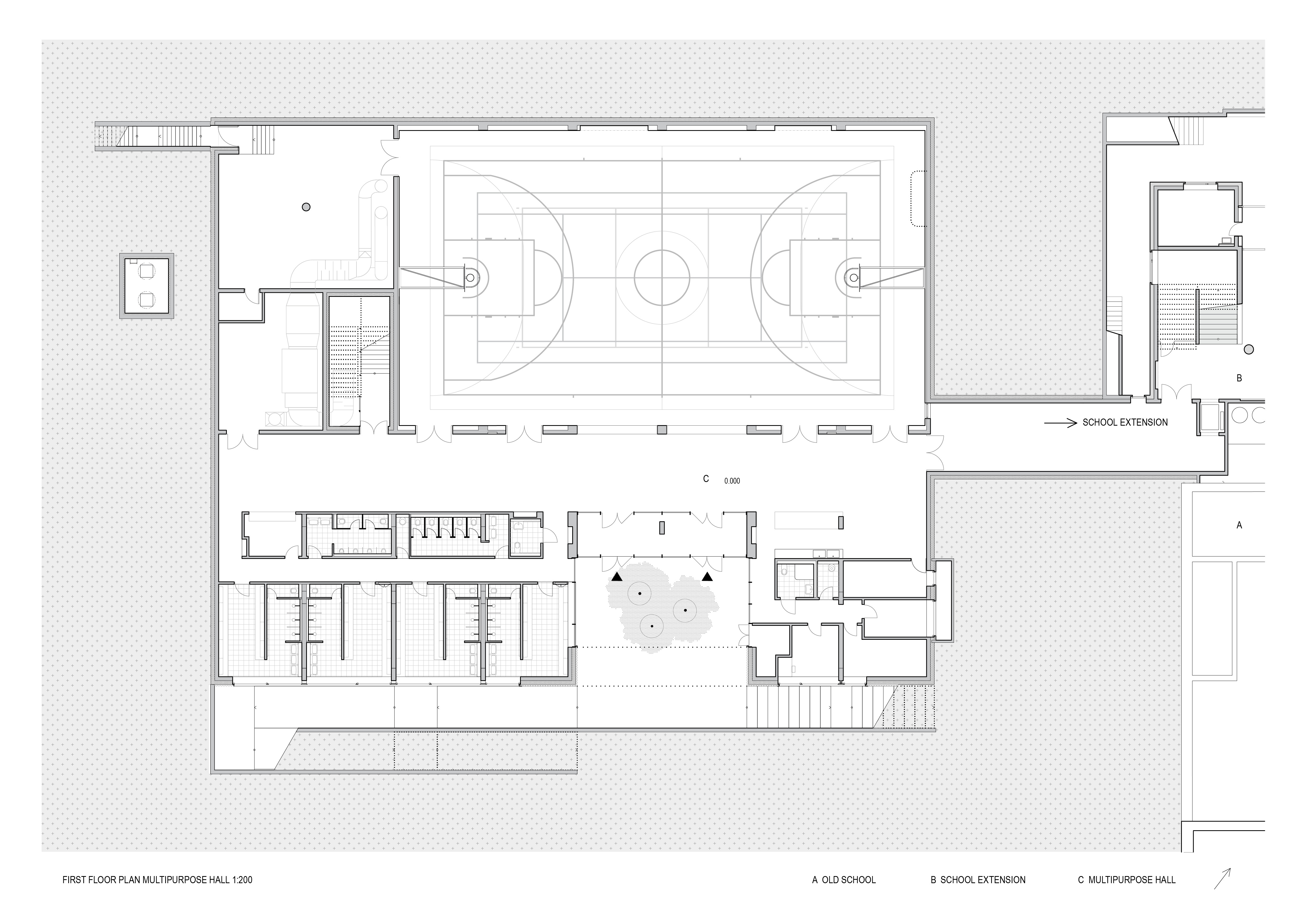 Extension of a Primary School - New School Pavilion and Multipurpose ...