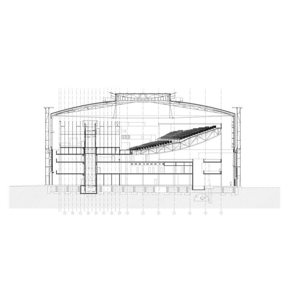 Multipurpose Hall Fitted in Former Gasholder | EUmies Awards