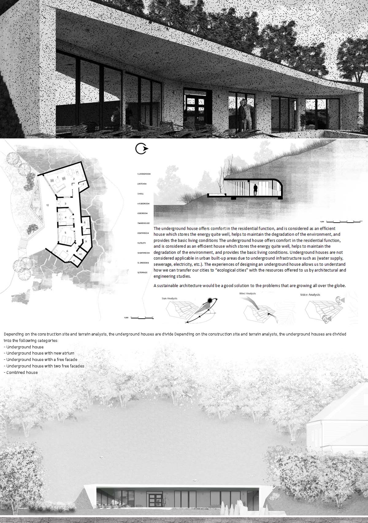 construction underground house