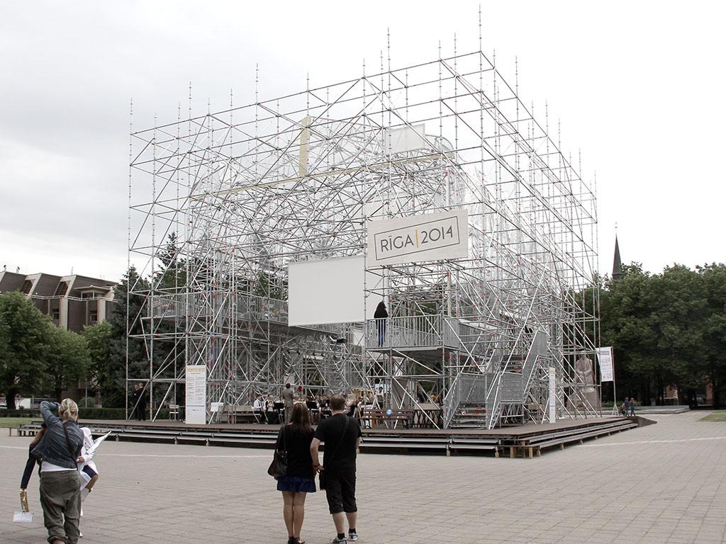 RIGA 2014 Pavilion in Esplanade Park | EUmies Awards