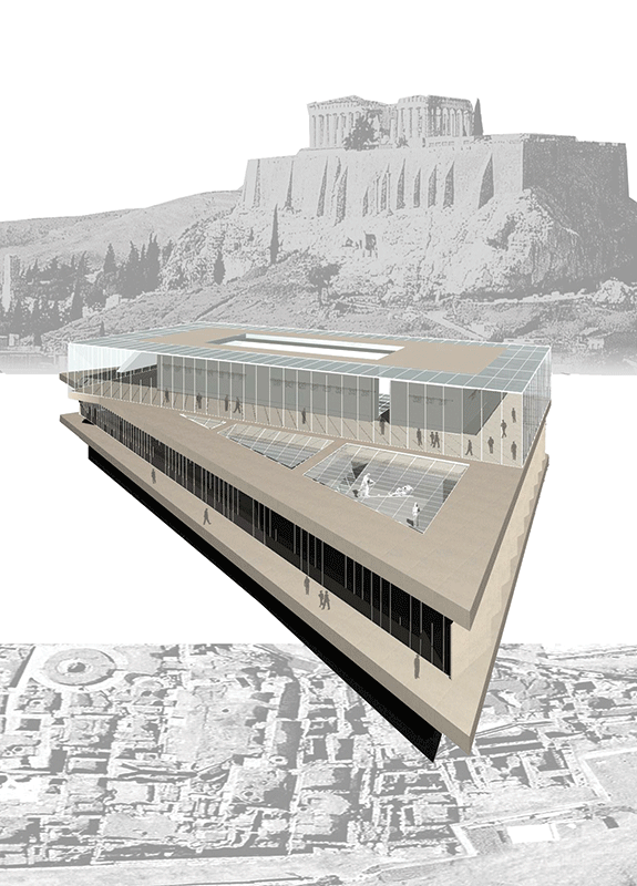 acropolis museum section