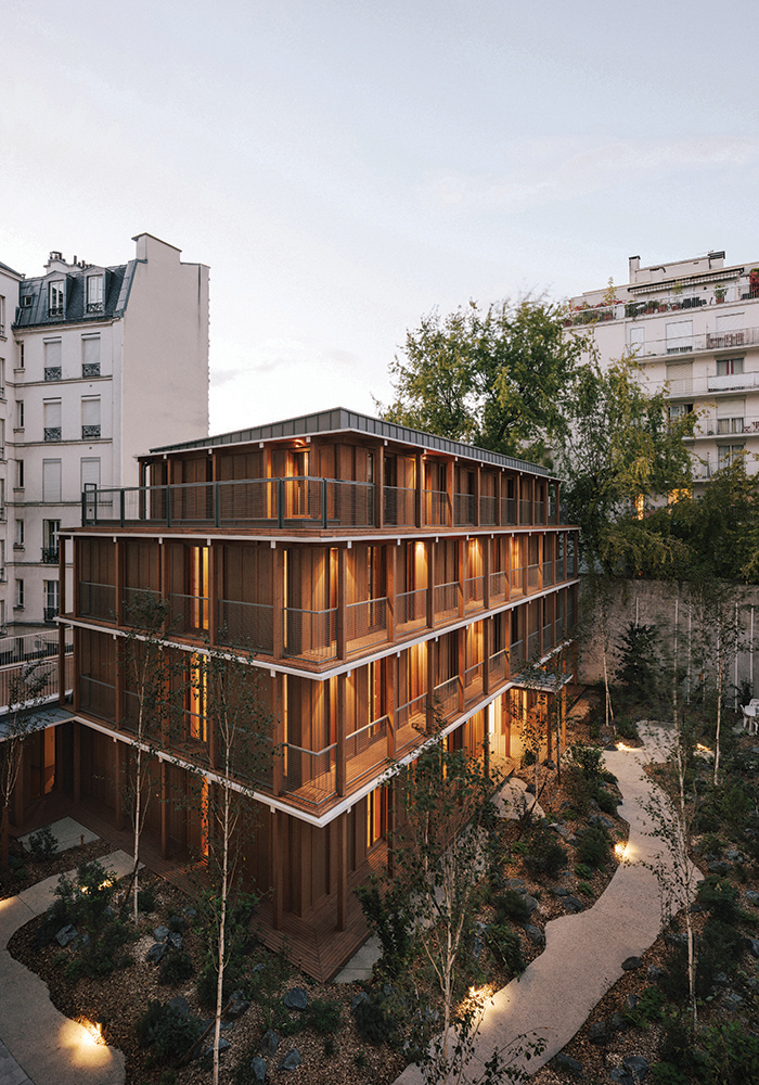 Timber Dwellings in the Heart of a Parisian Block | EUmies Awards
