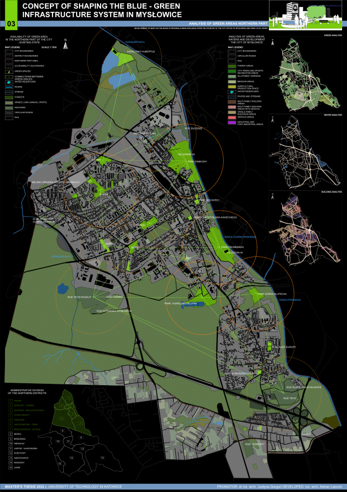 CONCEPT OF SHAPING THE BLUE-GREEN INFRASTRUCTURE SYSTEM IN MYS?OWICE ...