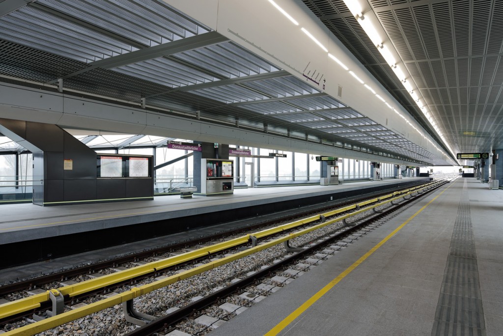 Extension Subway Line U2, Vienna, Stations in Upper Level | EUmies Awards