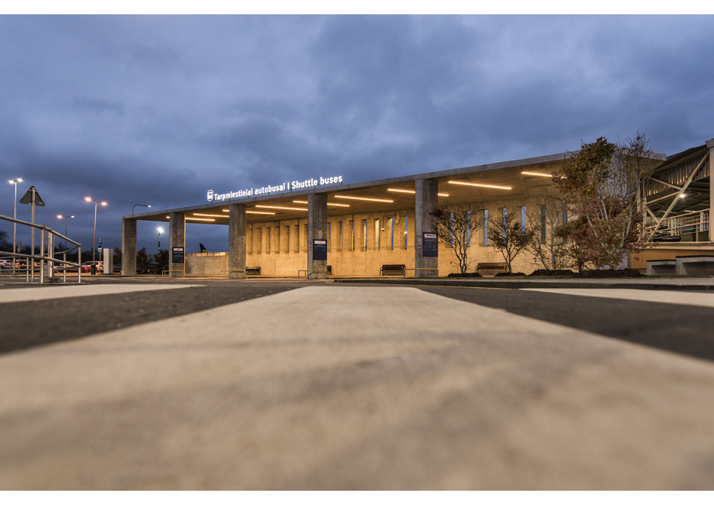 Bus Station at Vilnius International Airport | EUmies Awards