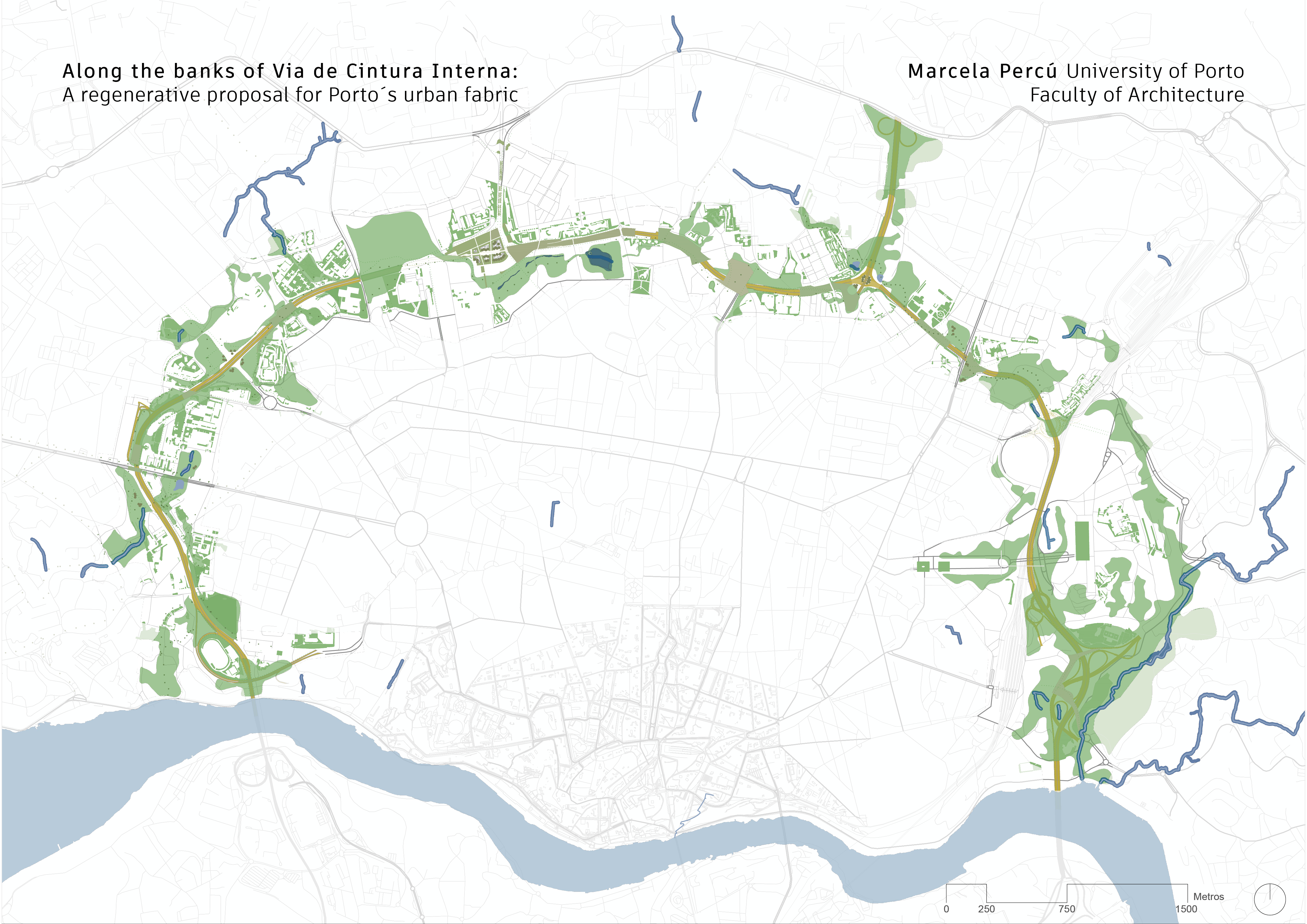 Along the banks of Via de Cintura Interna: A regenerative proposal for ...