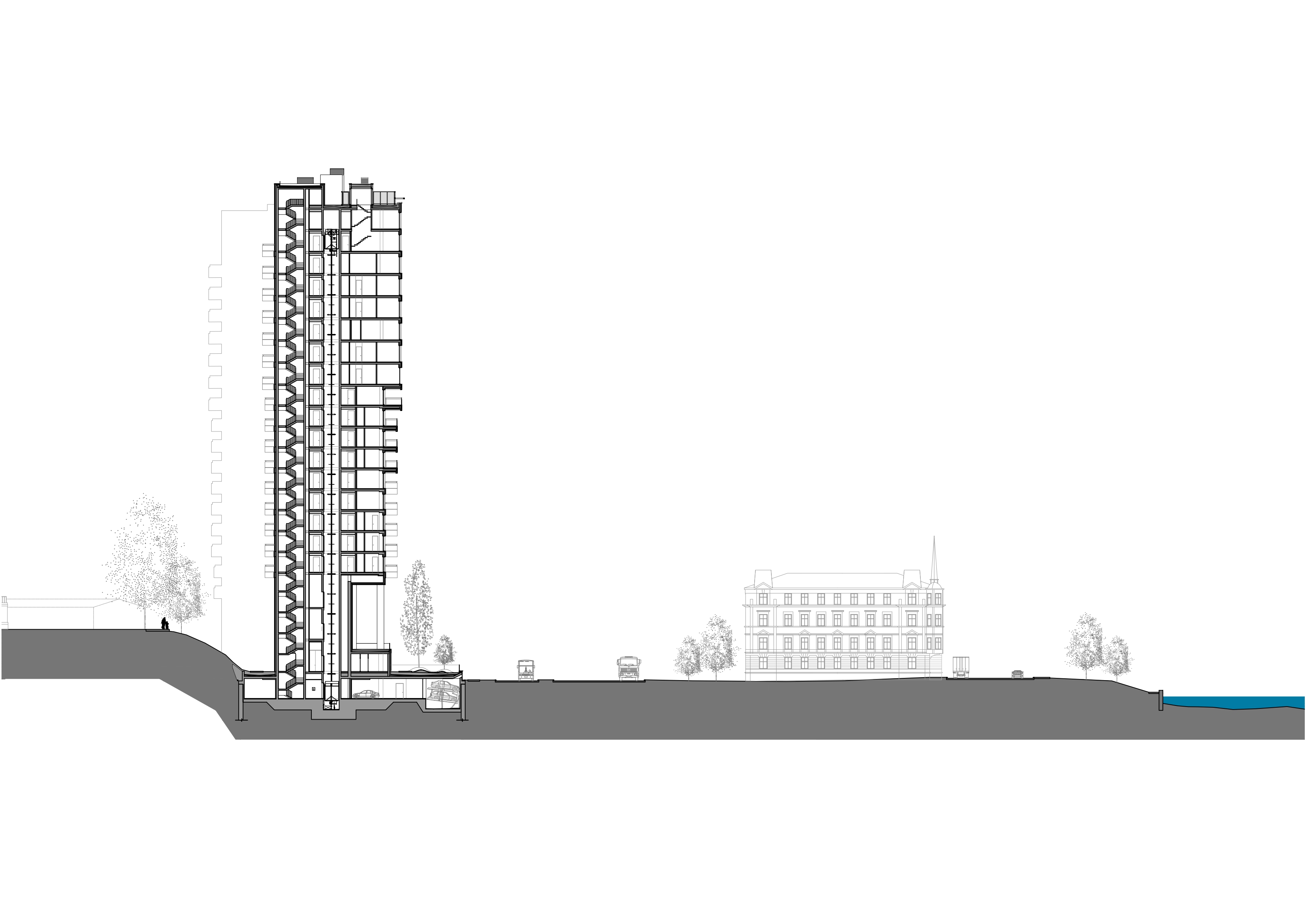 The Multi-Storey Apartment Building Complex Philosophers’ Residence ...