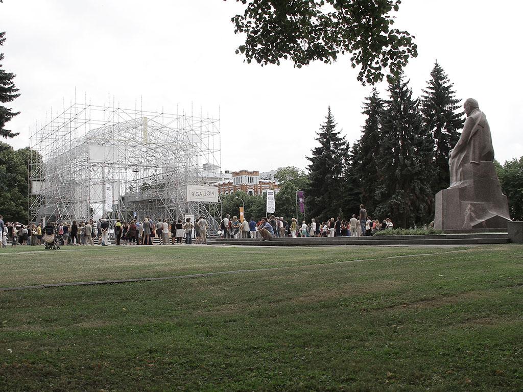 RIGA 2014 Pavilion in Esplanade Park | EUmies Awards