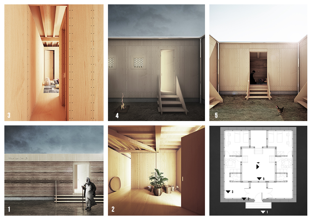 Evolution of traditional raw earth housing systems with recycling parts ...