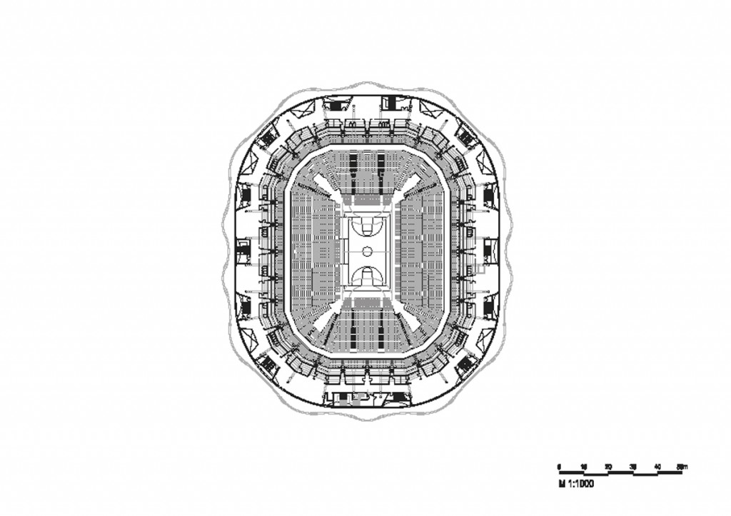 Football Stadium and Multipurpose Sportshall, Sports Park Stozice ...