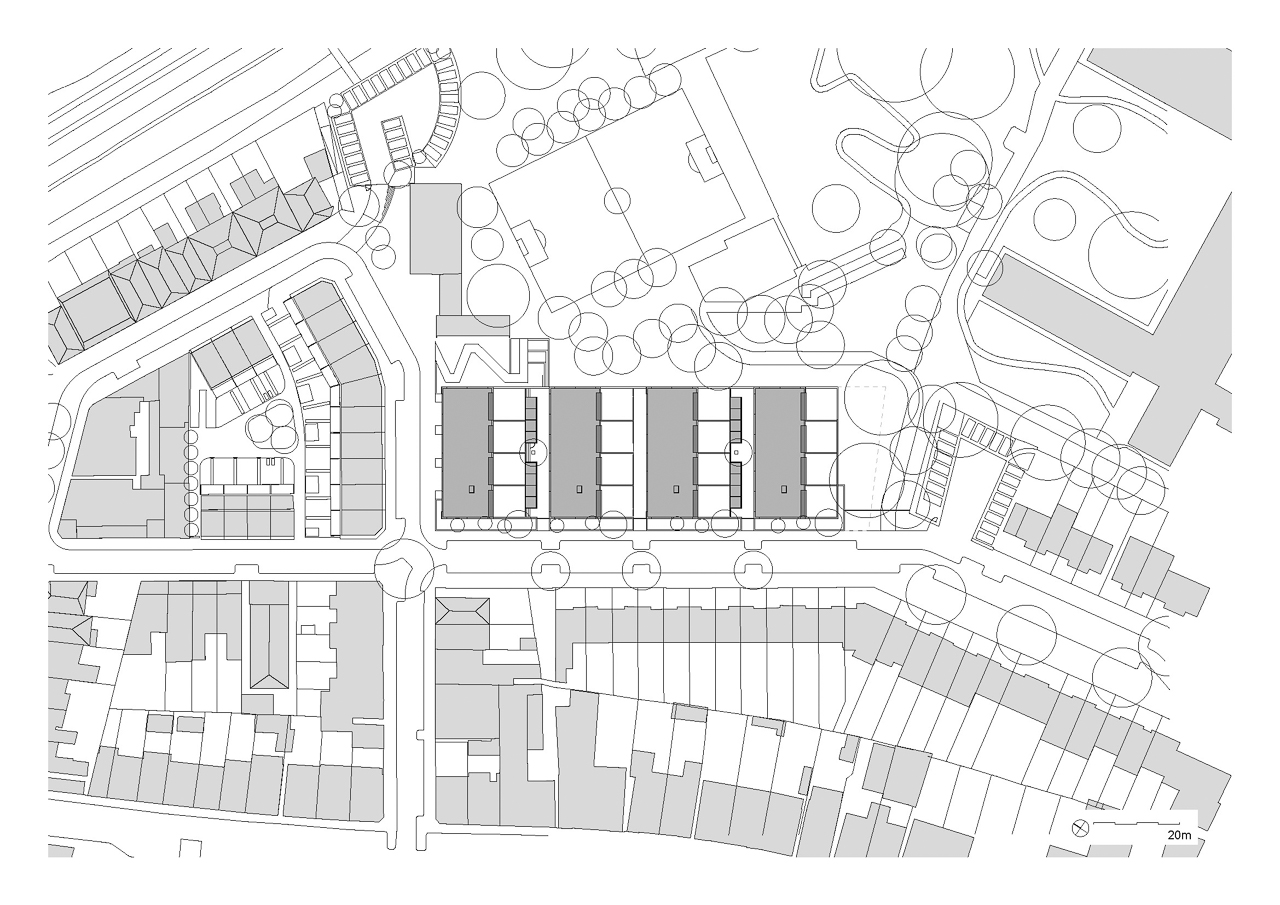 16 Terraced Low-Rise Houses Spijkerkwartier | EUmies Awards