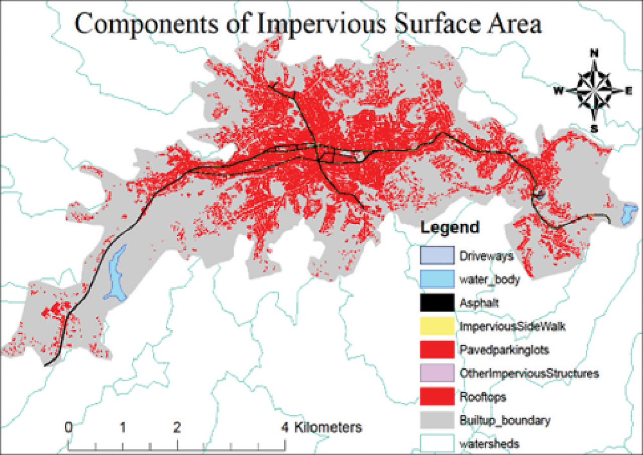 Estimating the Level of Imperviousness & Identifying Site Specific ...